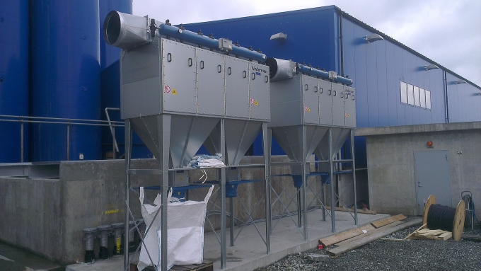 Dust collection system - Onsite Treatment Services